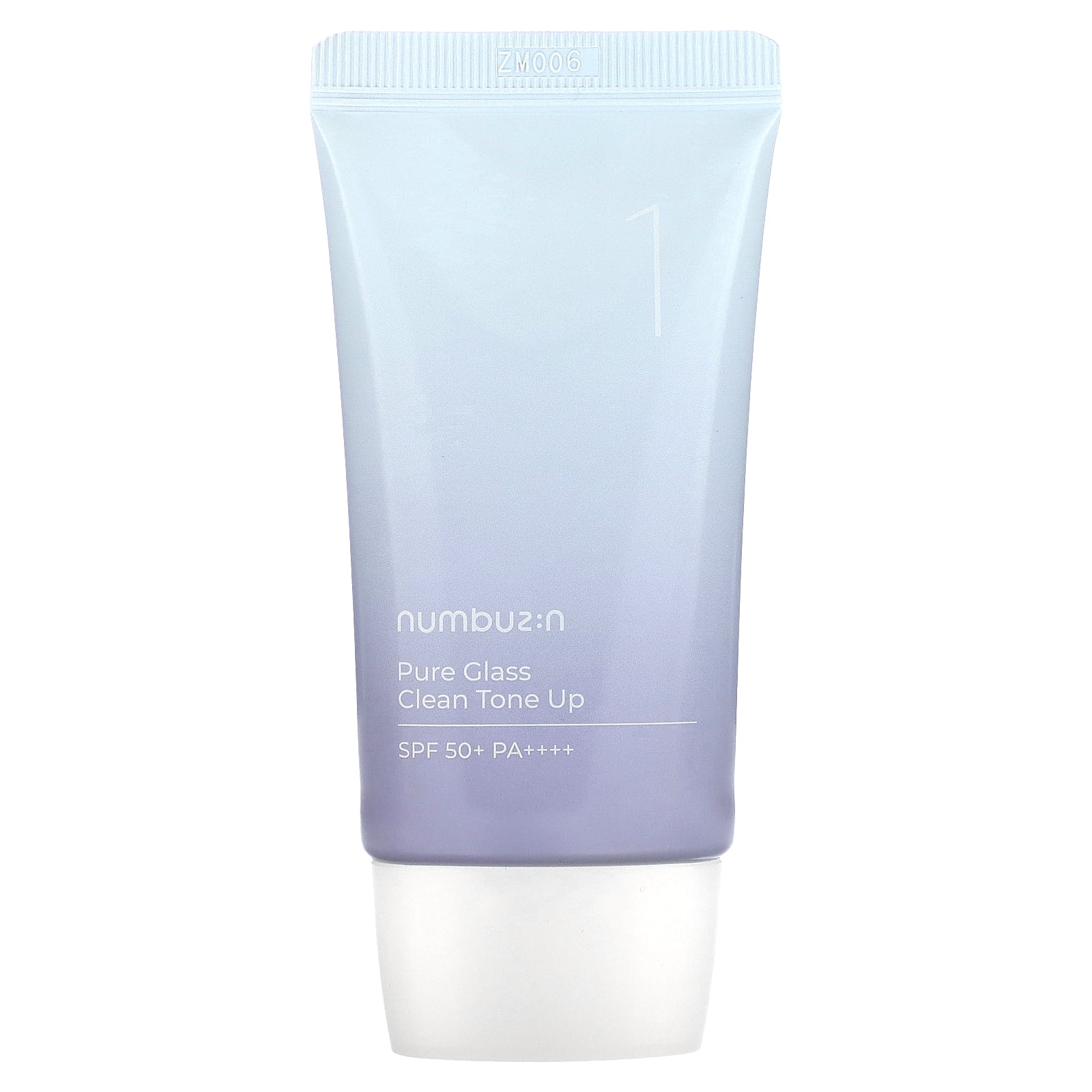 Numbuzin No.1 Facial Pure Glass Clean Tone Up, SPF 50+ PA++++, 1.69 fl ...