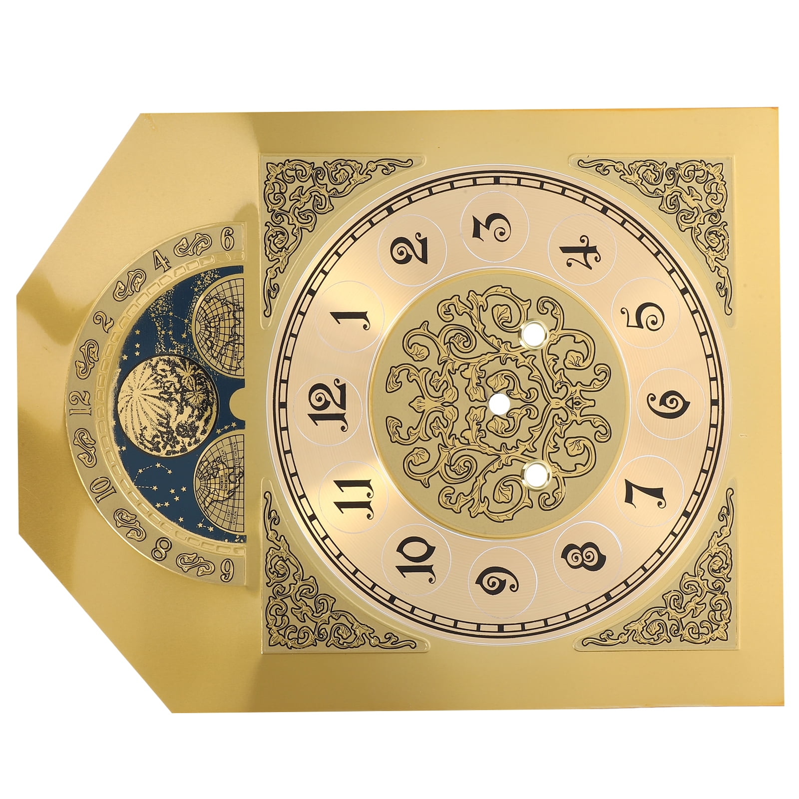 Numerals Clock Dial for DIY Wall Clock Quartz Clock Face Replacement ...