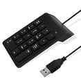 Numeric Keypad for Laptop,10 Key USB Keypad,Portable Ultra Slim Mini ...