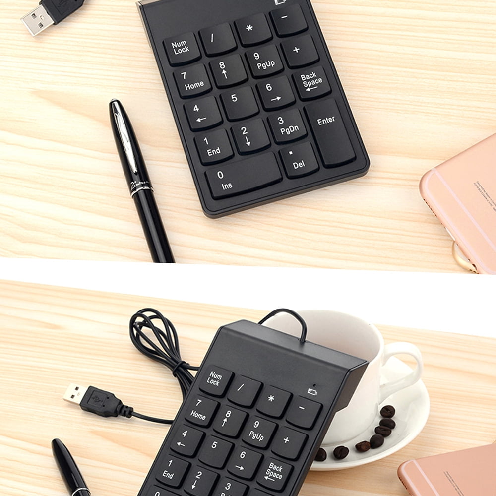 Numeric Keypad,Numeric Keypad Wired Usb Numeric 18 Air/ Laptop 18 ...