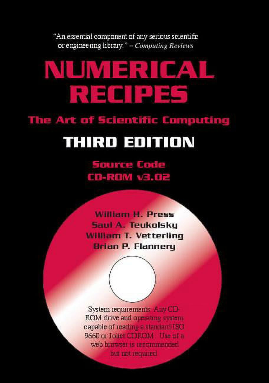 Numerical Recipes Source Code CD-ROM 3rd Edition: The Art of Scientific ...
