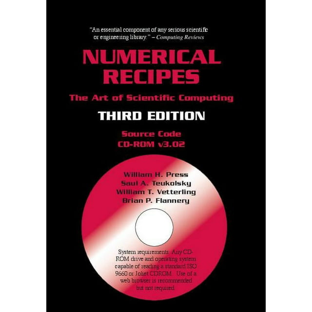 Numerical Recipes Source Code CD-ROM 3rd Edition: The Art of Scientific ...