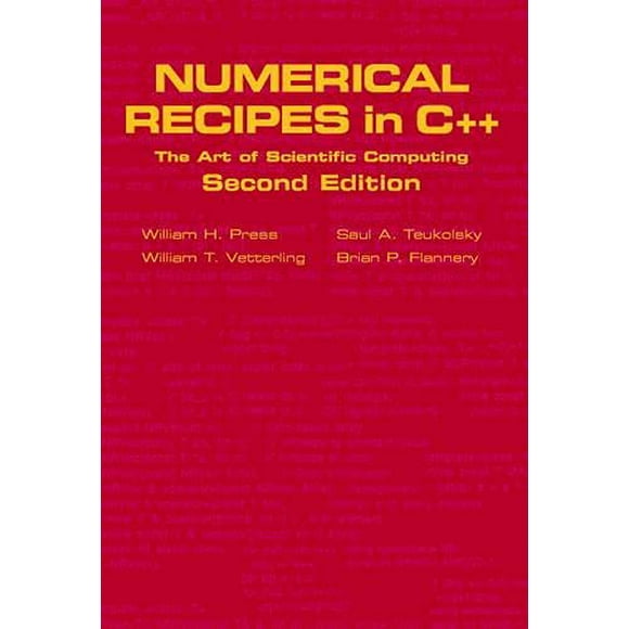 Numerical Recipes For C