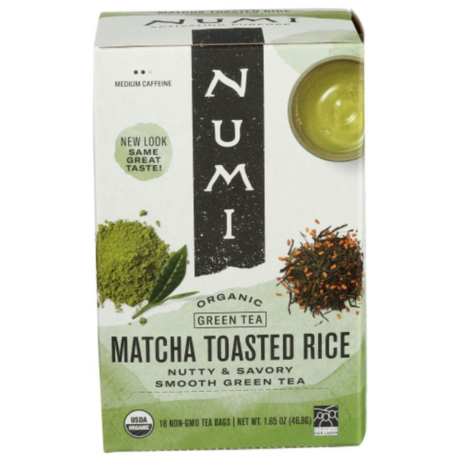 Numi Gen Mai Cha Toasted Rice Green Tea 18 ct Pack of 2 - Walmart.com