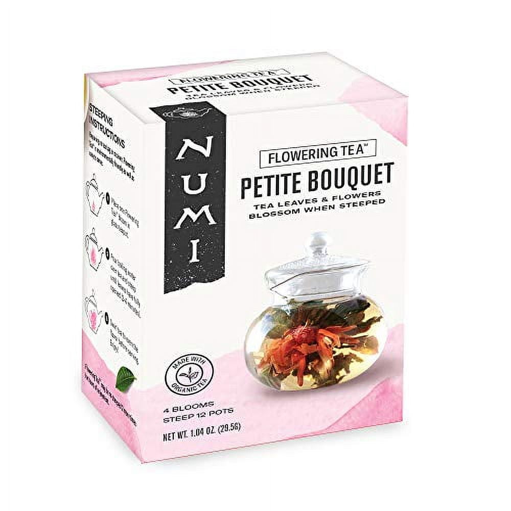 Numi Organic Tea, Tea Petite Bouquet, Flowering Tea Blossom Variety ...