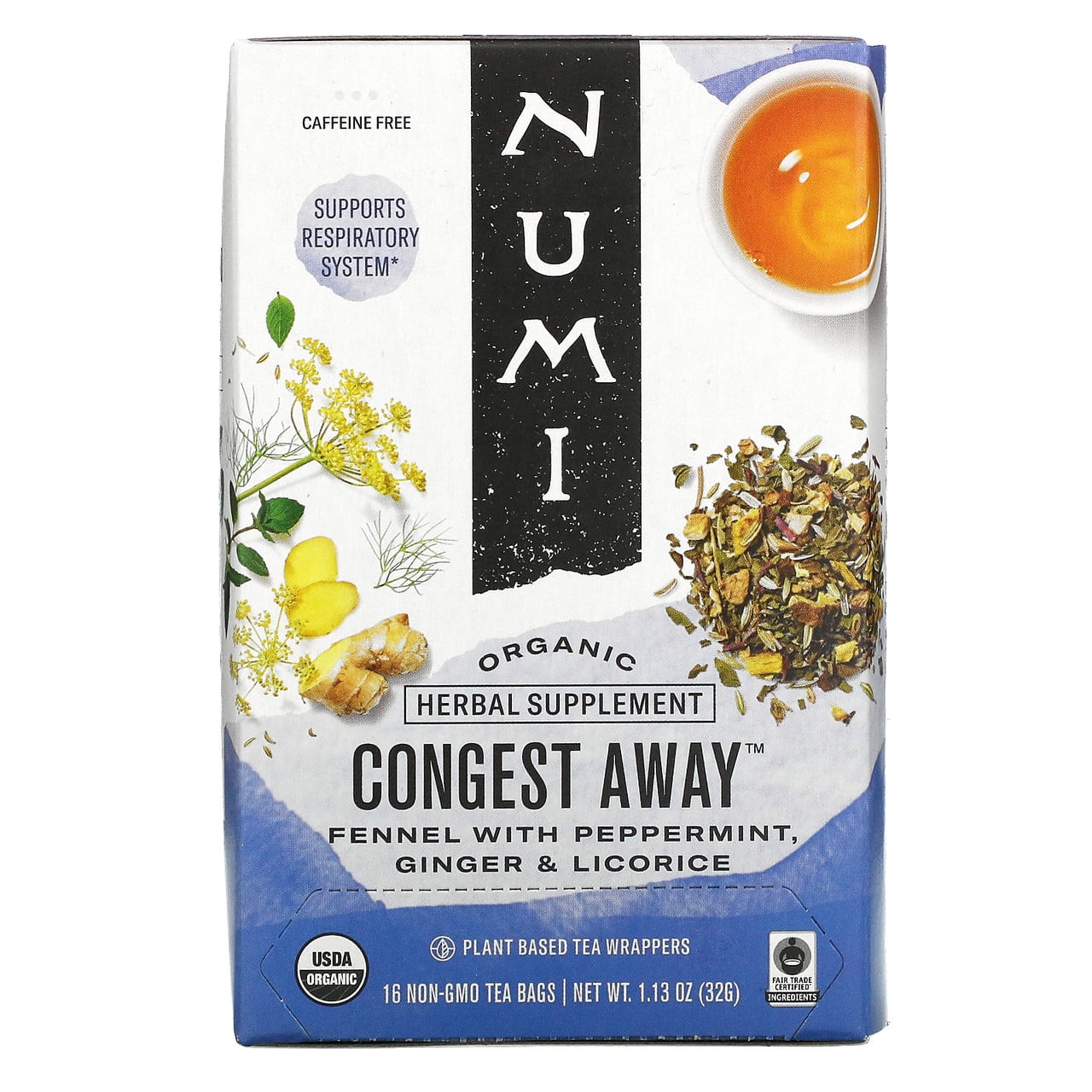 OG2 NUMI HRB TEA CONGEST ( 6 X 16 BAG ) - Walmart.com