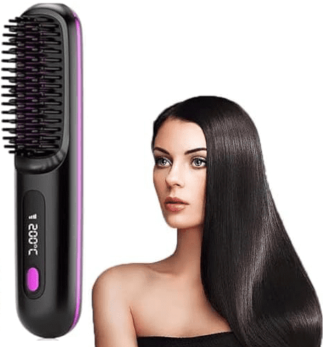 Numoya Go Brush Pro, 2025 NEW Portable Straightener Brush - Gobrush Pro ...