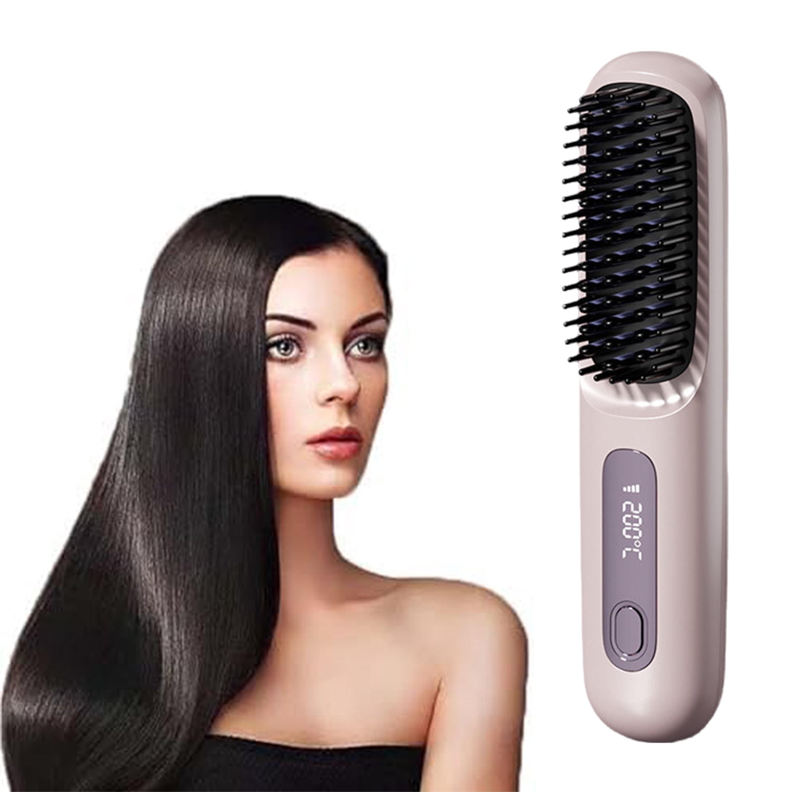 Numoya Go Brush Pro, 2025 NEW Portable Straightener Brush - Gobrush Pro ...