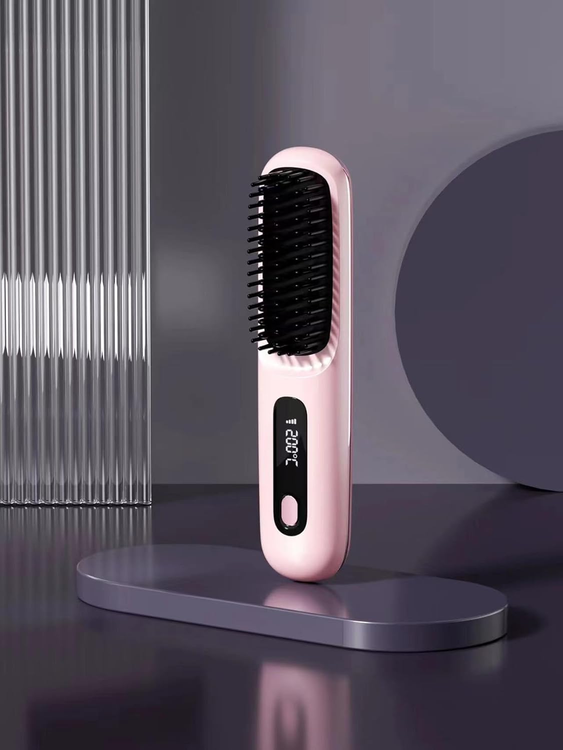 Numoya Go Brush Pro Wireless Straightening Brush - 199 Million Negative ...