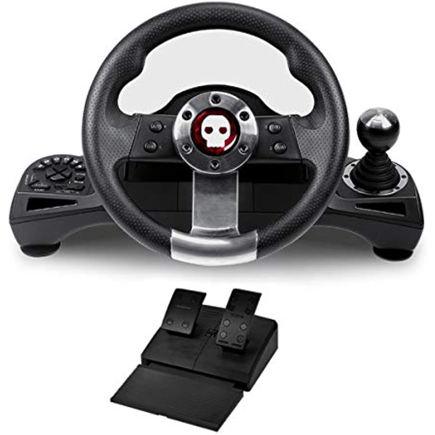 Numskull Next-Gen Pro Steering Wheel with Pedals and Shifter ...