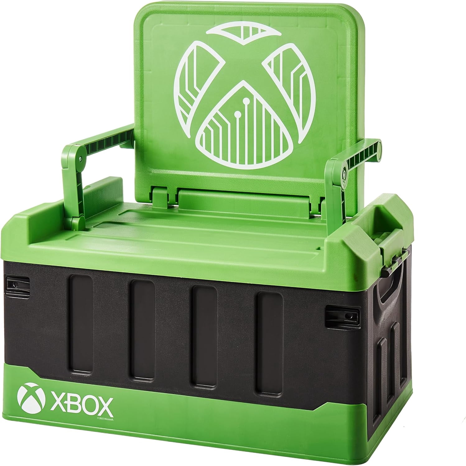 Numskull Xbox 2-in-1 Toy Storage Box & Folding Chair - Gaming Accessory ...
