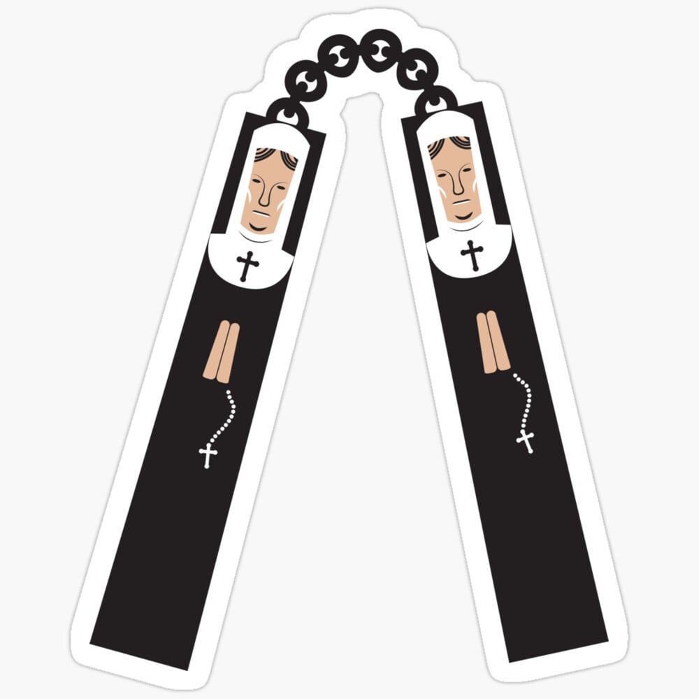 Nun-Chucks Sticker Phone Decal Water Bottle Stickers Car Decals, Laptop ...