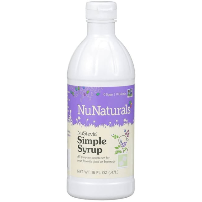 Nunaturals Nustevia Simple Syrup All Purpose Sweetener, 16 Oz - Walmart.com