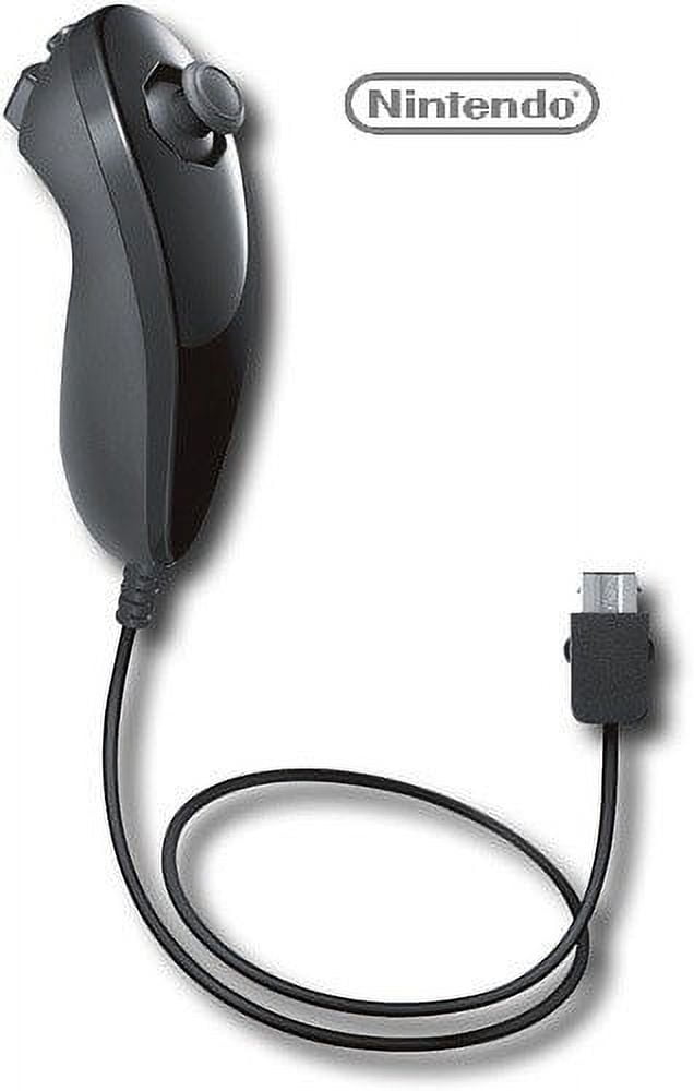 Wii Nunchuck Black (Bulk Packing) - Walmart.com