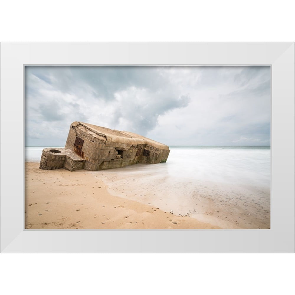 Nunez, Adrian 18x13 White Modern Wood Framed Museum Art Print Titled ...