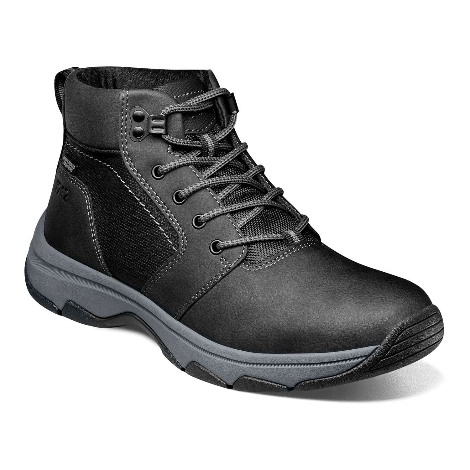 Nunn Bush® Excavate Men's Plain Toe Ankle Boots Color: Black Size: 11 ...
