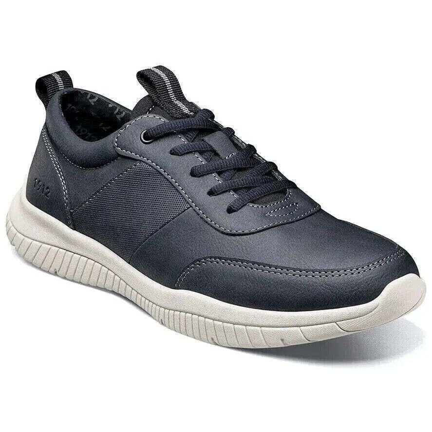 Nunn Bush Kore City Pass Moc Toe Navy Oxford Blue | 84995-410 - Walmart.com