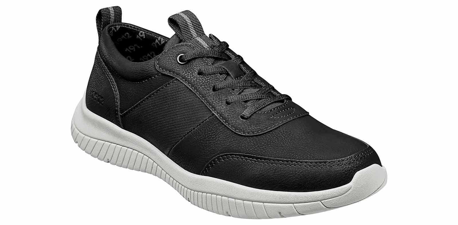 Nunn Bush Kore City Pass Moc Toe Oxford Black | 84995-001 - Walmart.com