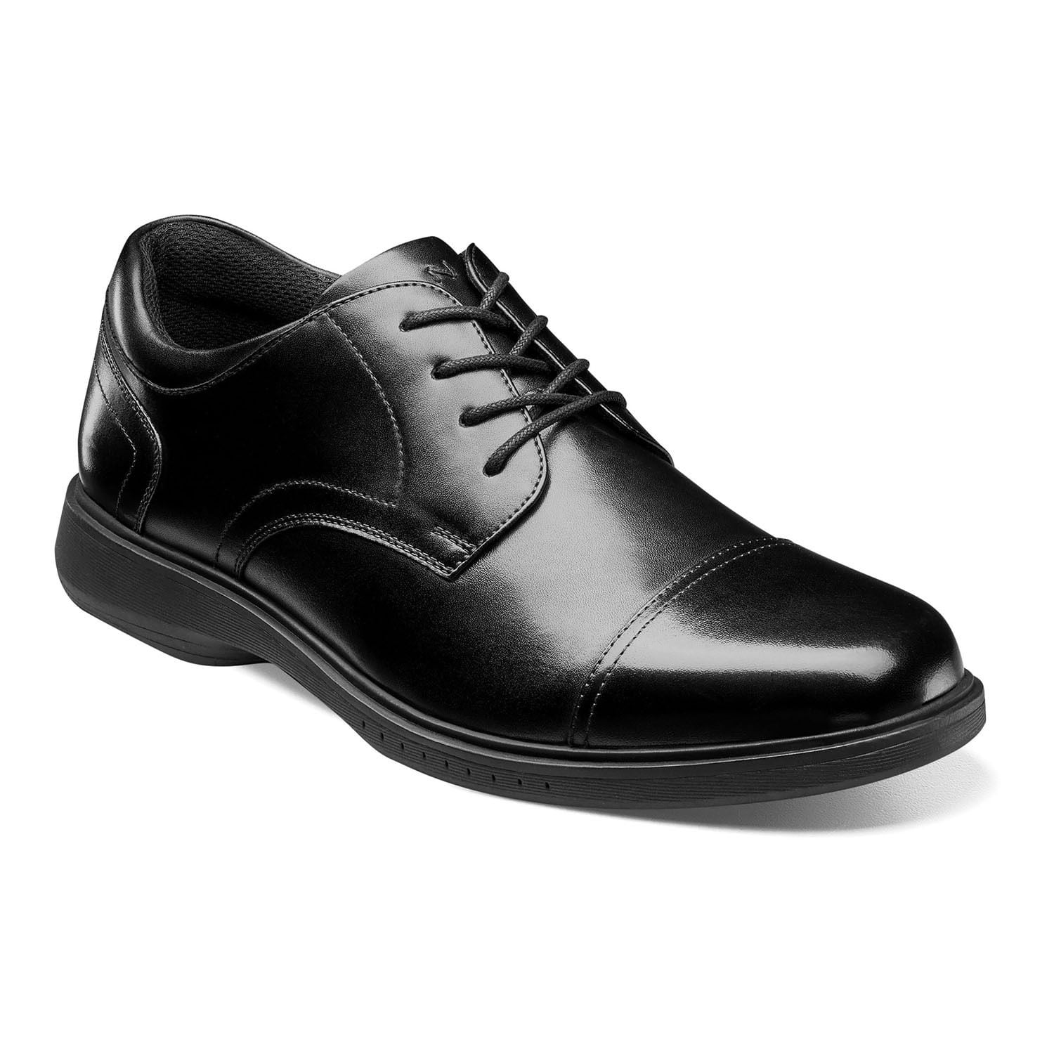 Nunn Bush® Kore Pro Men's Oxford Dress Shoes Color: Black Size: 9.5 XW ...