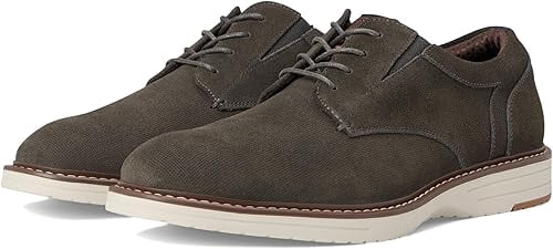 Nunn Bush Men's Griff Plain Toe Oxford Lightweight and Comfortable for ...