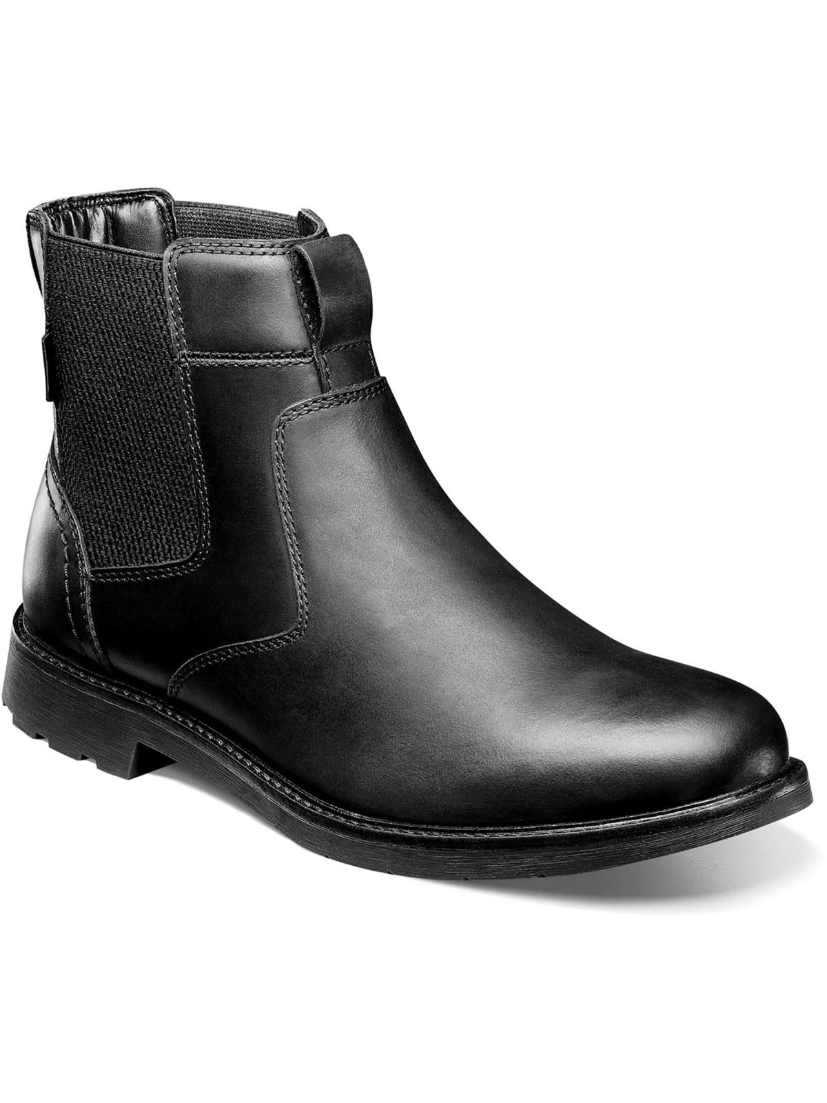 Nunn Bush Mens 1912 PT Chelsea Mixed Media Leather Chelsea Boots ...