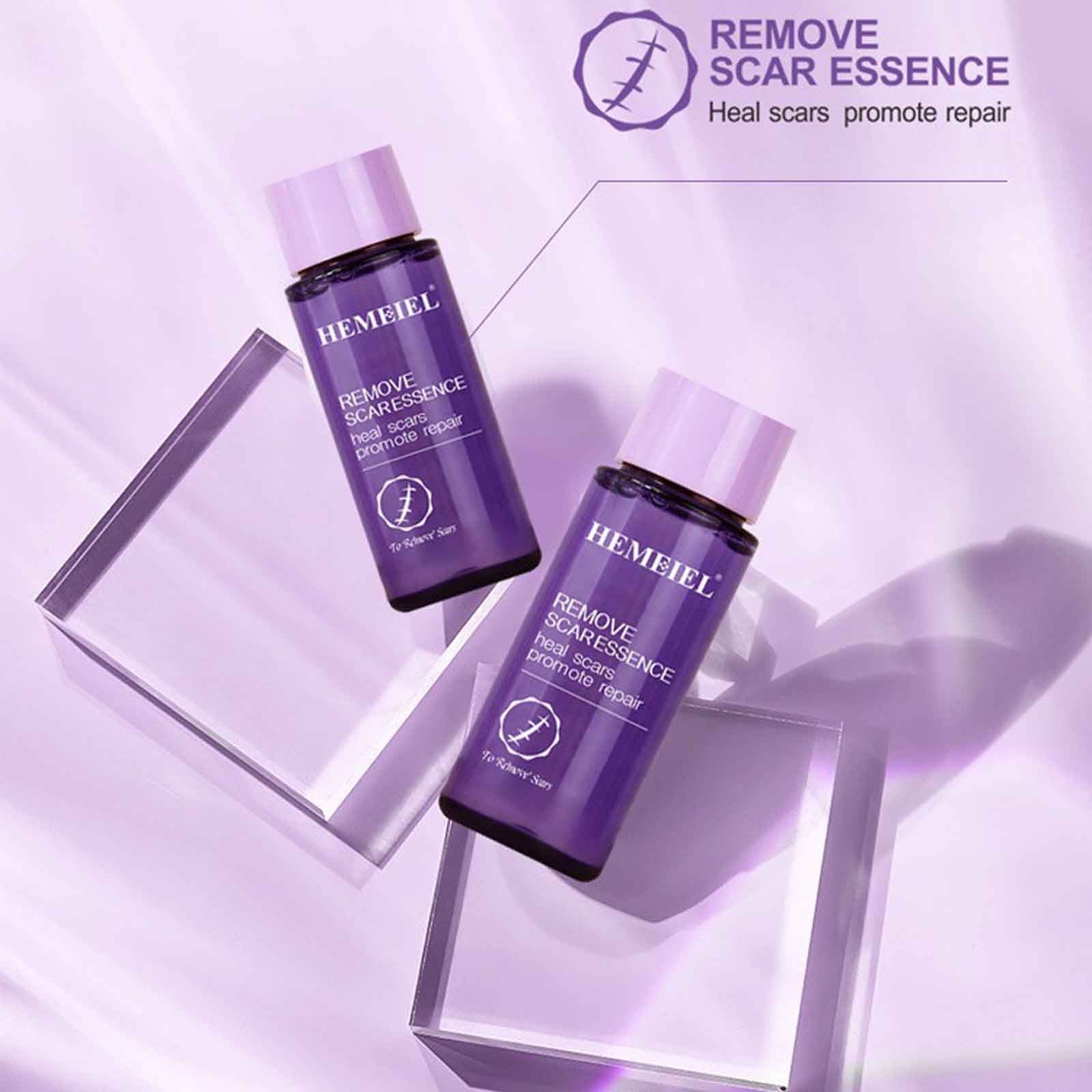 NuoWeiTong 2PC Facial Serum,Remove Scar Essence, Heal Scars Promote ...