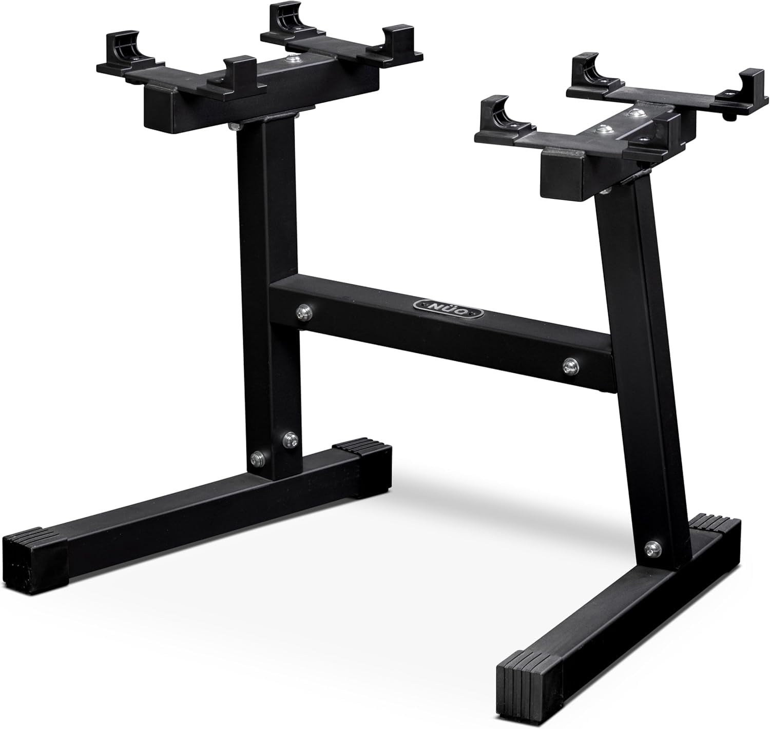 Nuobell Adjustable Dumbbell Stand; Matte Black, Modern Style, Metal ...