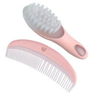 Safety 1st Newborn Infant 2-In-1 Soft Hair Brush and Comb for Scalp ...