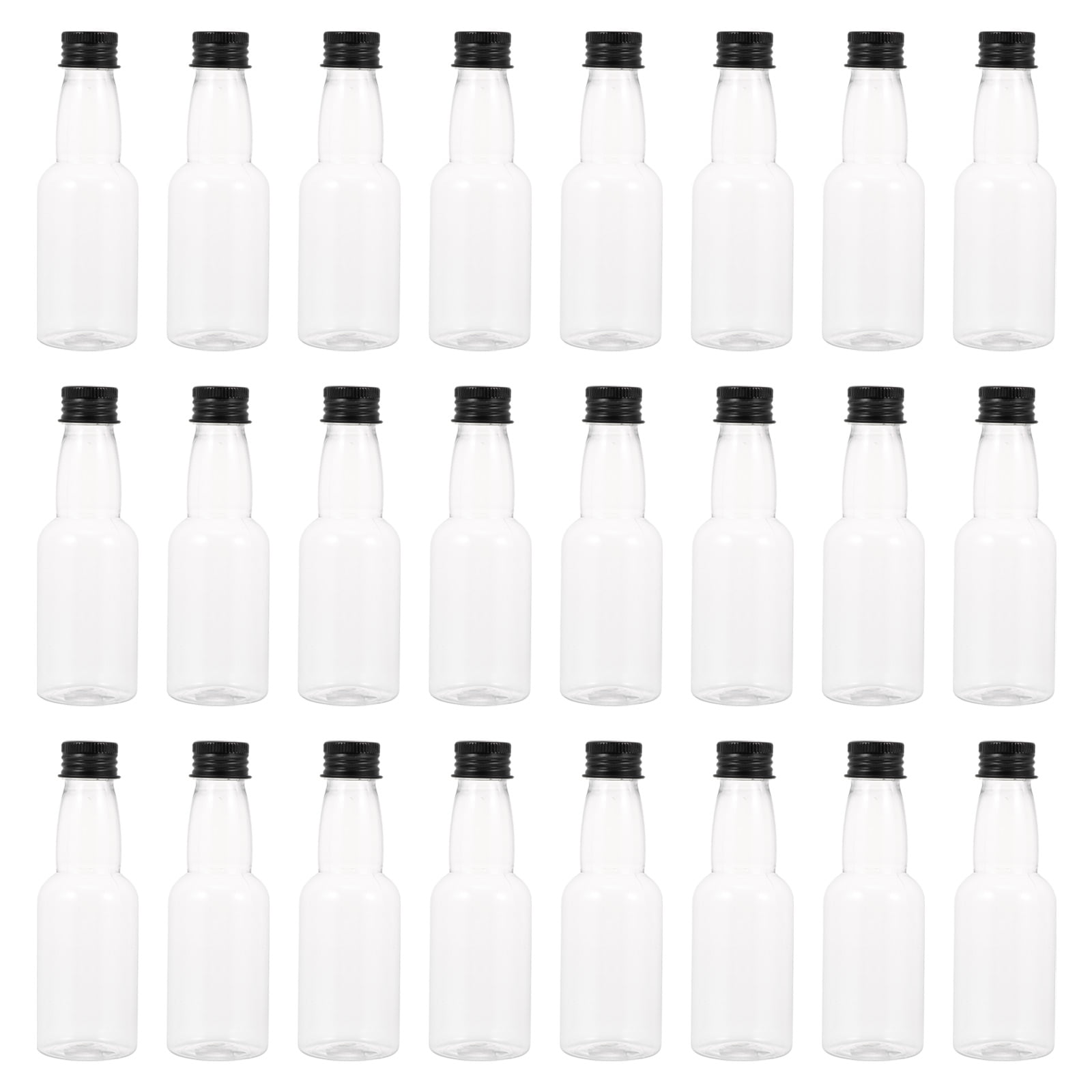 Nuolux Bottles Juice Bottle Reusable Empty Small Neck Long Mini Water ...