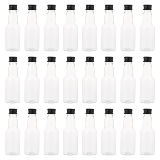 Nuolux Bottles Juice Bottle Reusable Empty Small Neck Long Mini Water ...