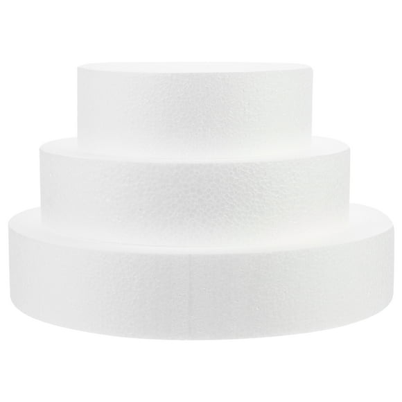 Styrofoam Cake Rounds