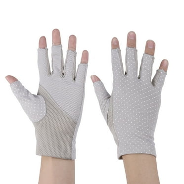 UV Sun Protection Gloves for Women Full Finger Touchscreen UPF 50+ for ...