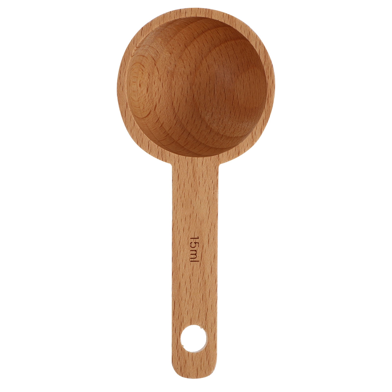 Nuolux Spoon Scoop Tea Coffee Wood Wooden Kitchen Measuring Condiments ...