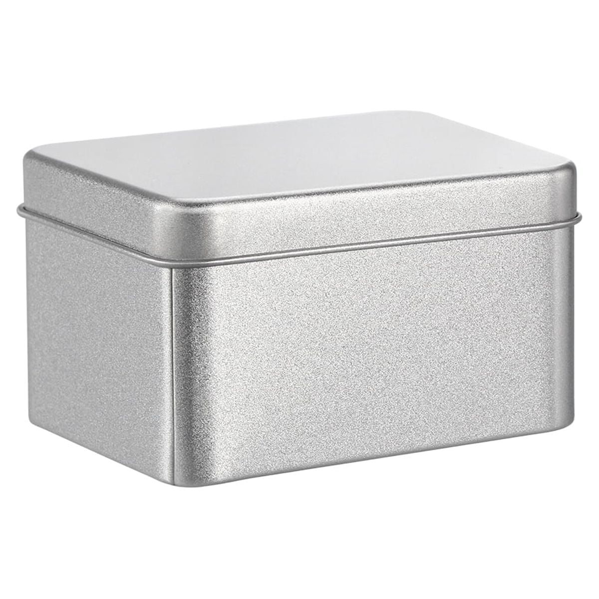 Nuolux Tin Tins Square Clear Metal Emptystorage Silver Box Window ... Nuolux Tin Tins Square Clear Metal Emptystorage Silver Box Window ...