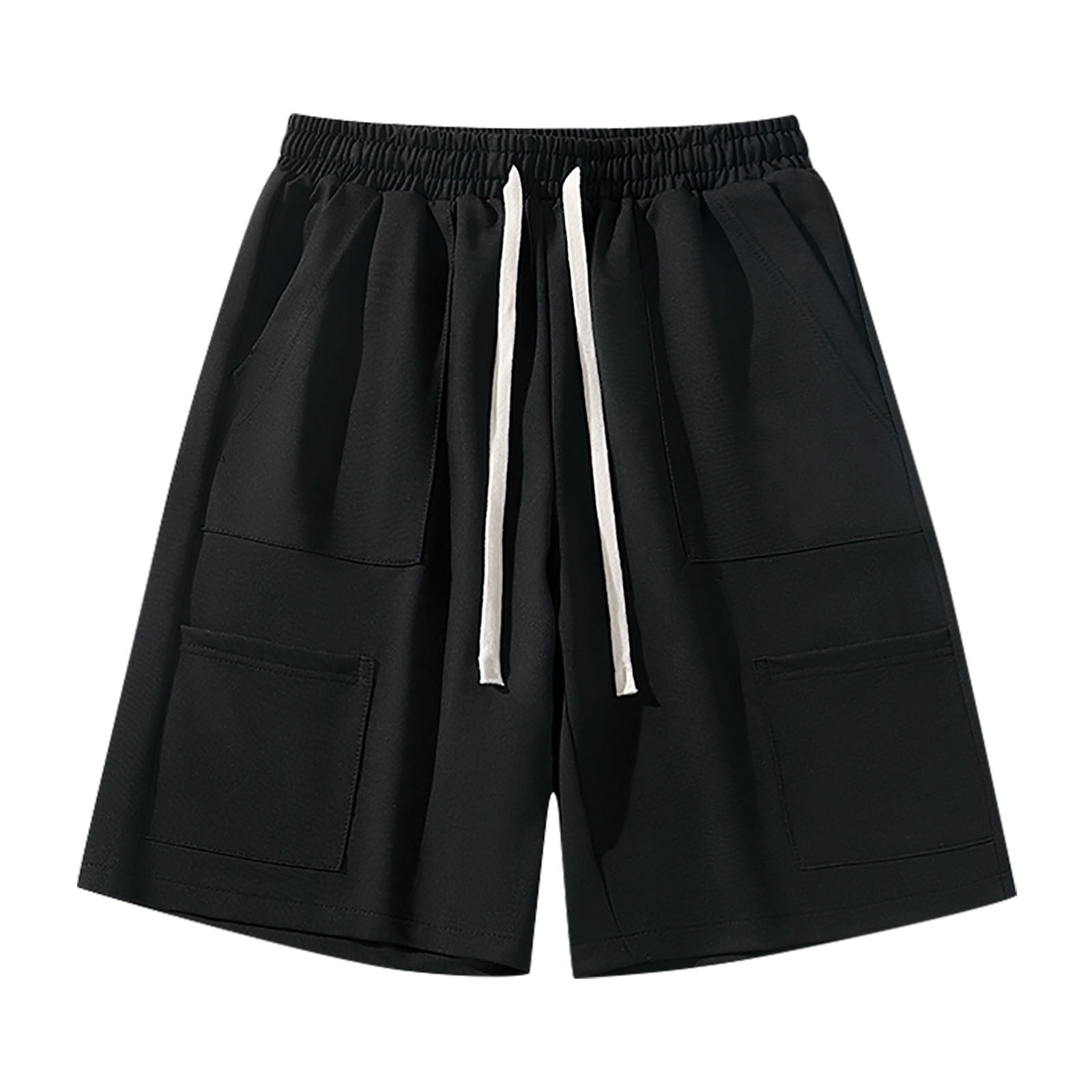 Nuoqisi Men's Multi-Pocket Running Training Basketball Shorts ...