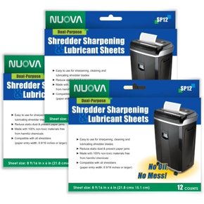 Paper Shredder Lubricant Sheets