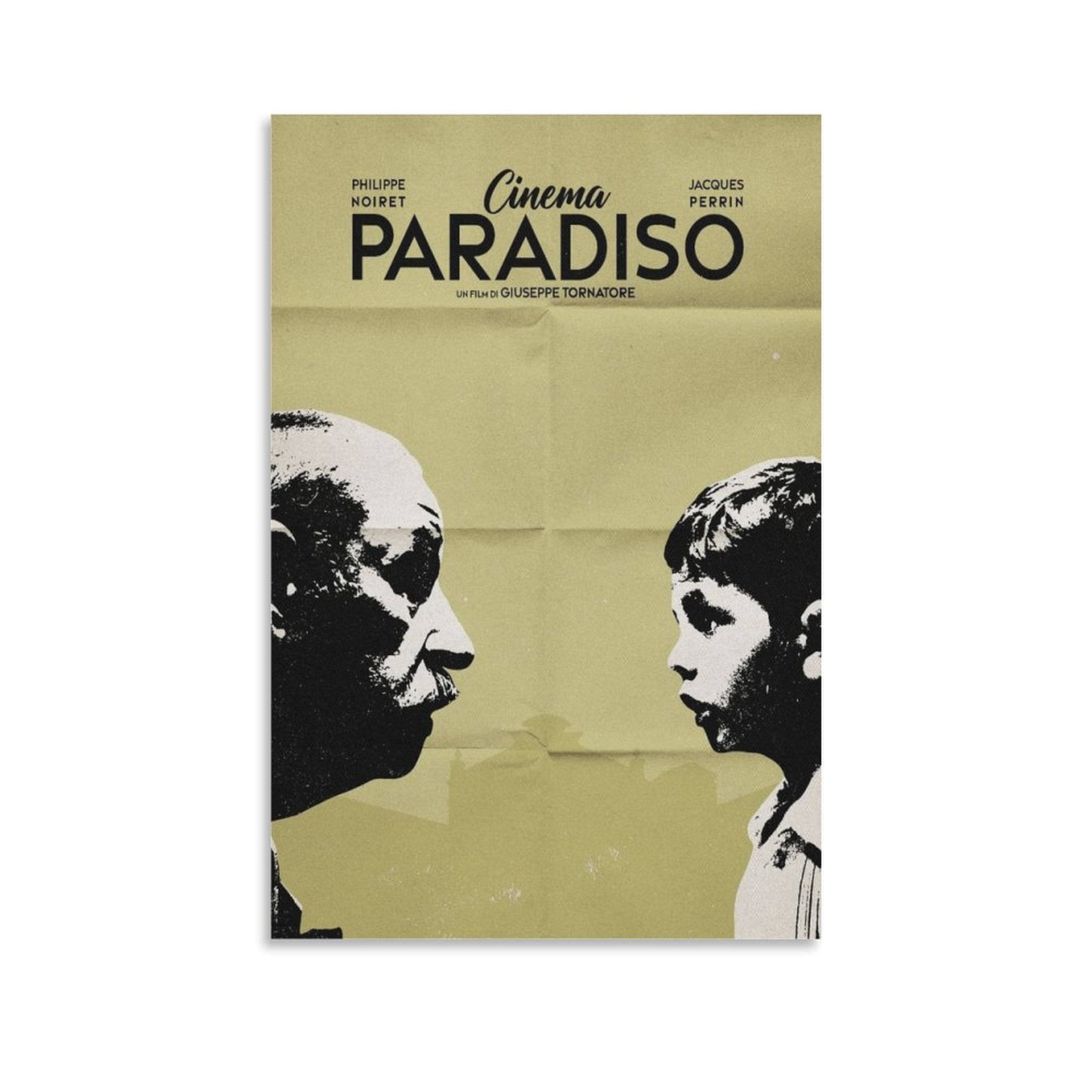 Nuovo Cinema Paradiso 80s Movie Poster (4) Canvas Wall Art Prints ...