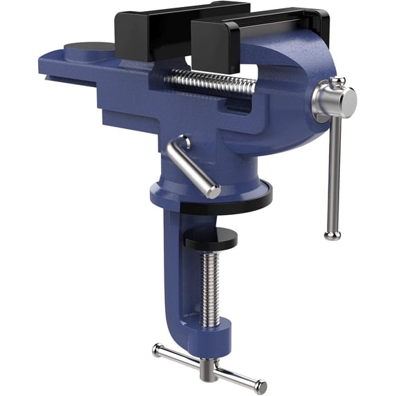 Nuovoware, 3-Inch Table Vise, 360¬∞ Swivel Base, Universal Fixed Tool ...