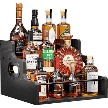 4 Bottle Coffee Syrup Organizer Coffee Syrup Rack for Coffee Bar ...