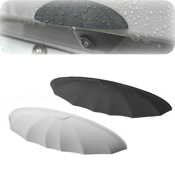 Nuoxin Car Rear View Camera Anti-Rain Cover, Silicone Protection Cover ...