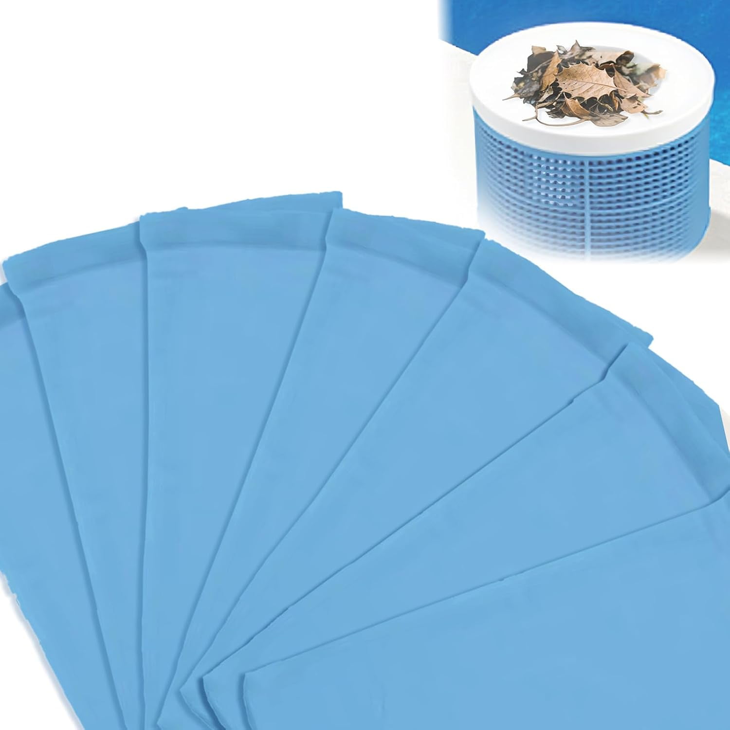 Nuoxin Pool Skimmer Socks 2025, Ultra-Fine Mesh Basket Covers for ...