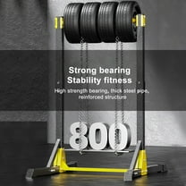 AQUVII Pull Up Rack Bar, 450 LBs Power Tower Dip Bar Station Dip Stand ...