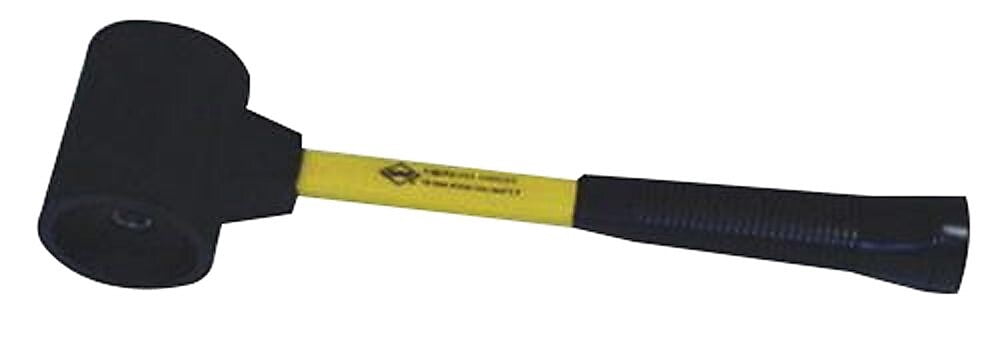 Nupla SPS Composite Soft Face Hammers, 1 lb Head, 1 1/2 in Dia., Yellow ...