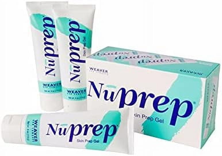 Nuprep Professional Medical Skin Prep Gel, 4 oz Tube, 3 Count, Unisex ...