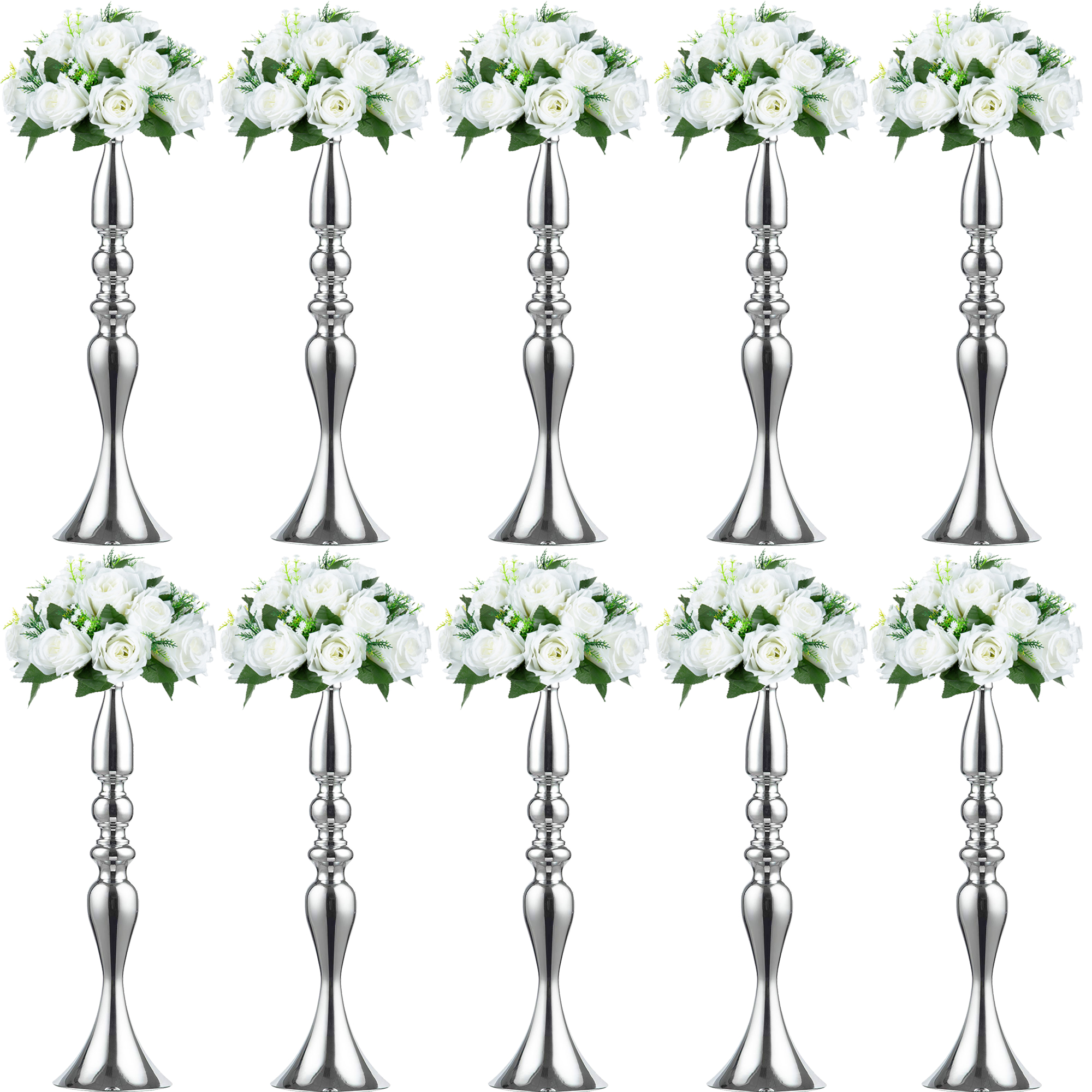 FRCOLOR 1-20 Numbers Wedding Table Numbers Acrylic Mirror Silver ...