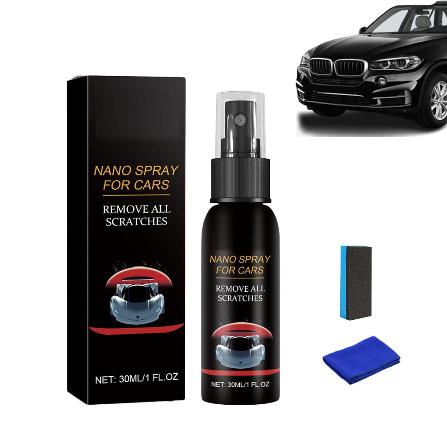 Nuracoat Nano Car Spray, Nuracoat Scratch Remover, P40 Car Scratch ...