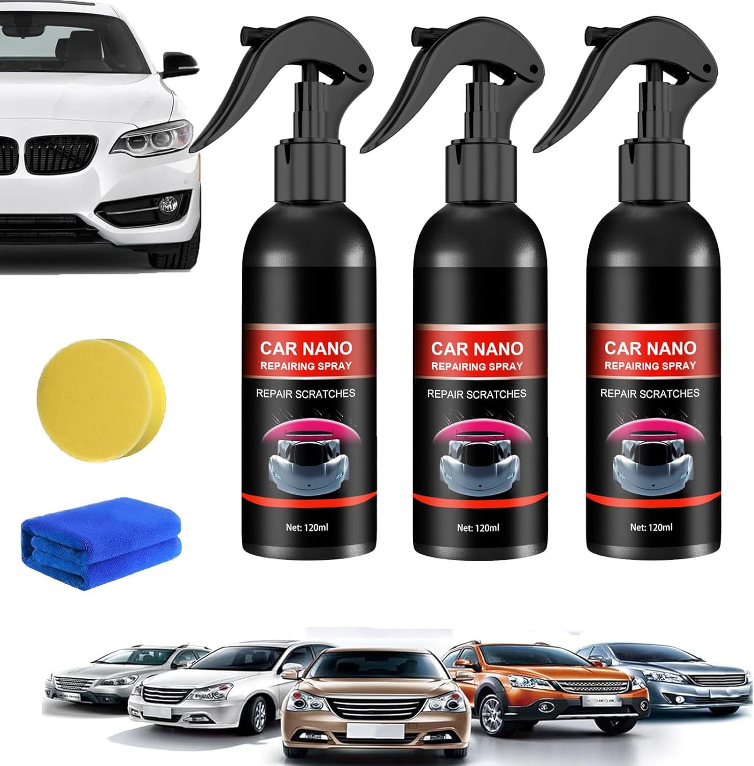 Nurafix Nano Car Spray - Nurafix Nano Scratch, Nurafix Nano Car Scratch ...