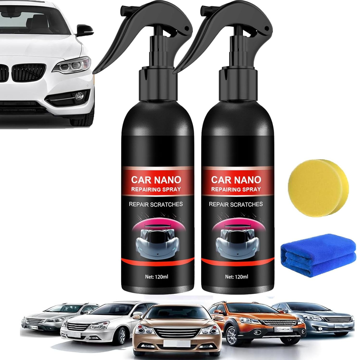 Nurafix Nano Car Spray - Nurafix Nano Scratch, Nurafix Nano Car Scratch ...