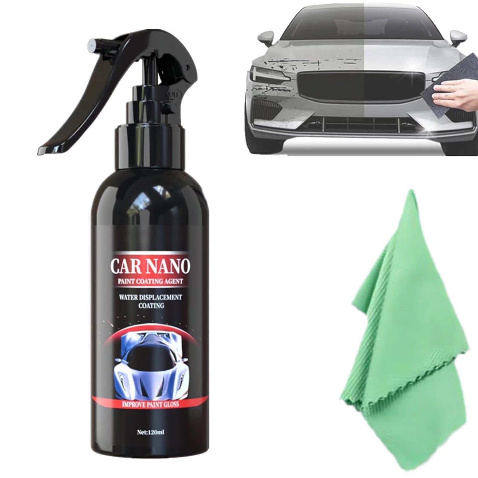 Nurafix Nano Car Spray, Nurafix Nano Scratch Remover, Car Nano ...