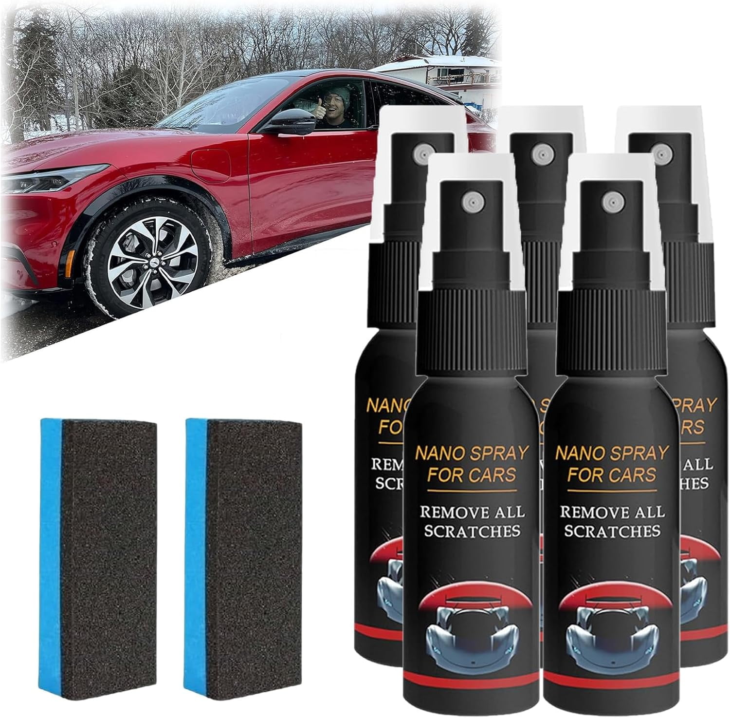 Nurafix Nano Car Spray, Nurafix Nano Scratch Remover, Nurafix Nano ...